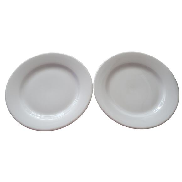 Oneida | Dining | Oneida Bright White Ceramic Dinner Plates Set Of 2 ...